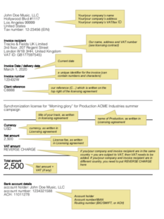 How to issue an invoice - Tracks & Fields Blog